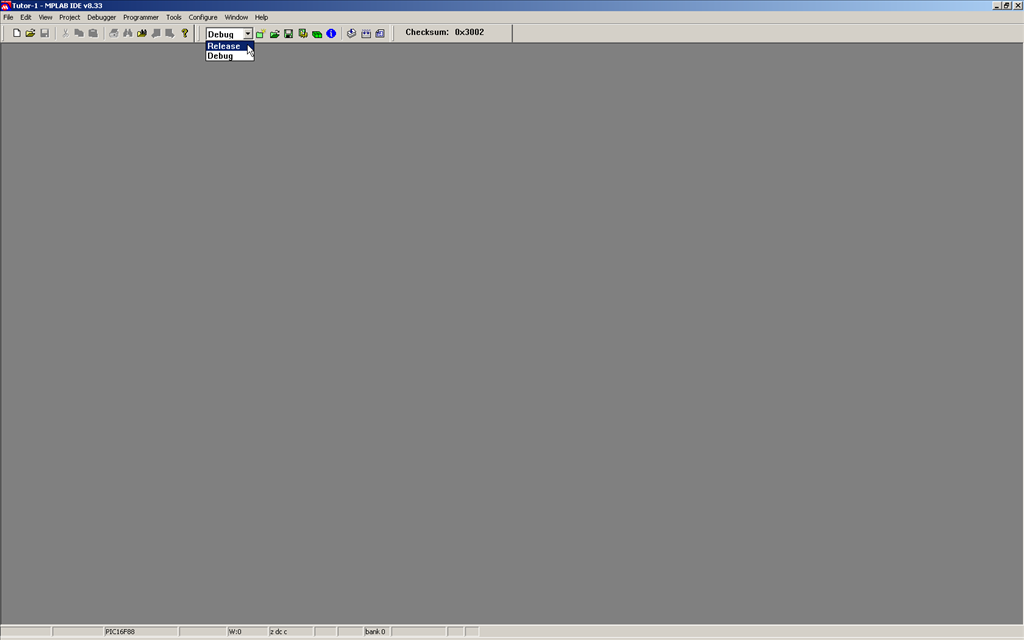 Creating A New Project In Mplab Microchip Pic Microcontroller